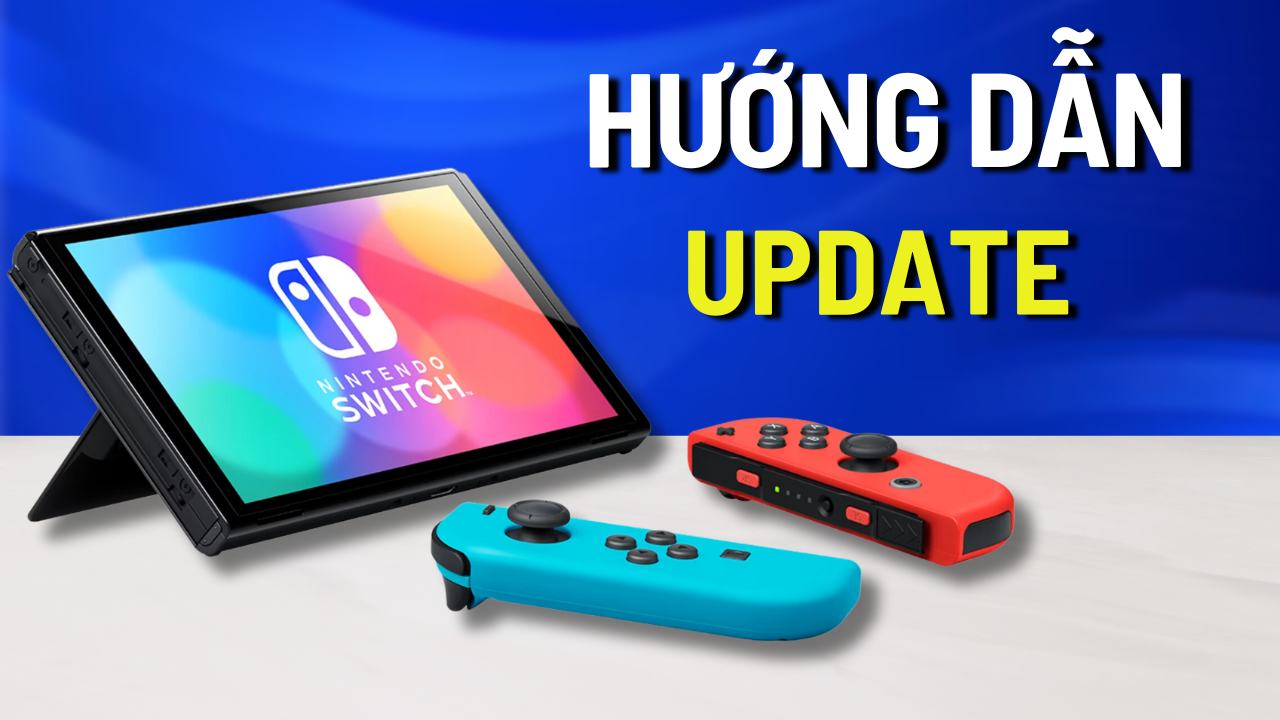 Hướng Dẫn Update Firmware Máy Nintendo Switch Mod Chip - 34gameshop